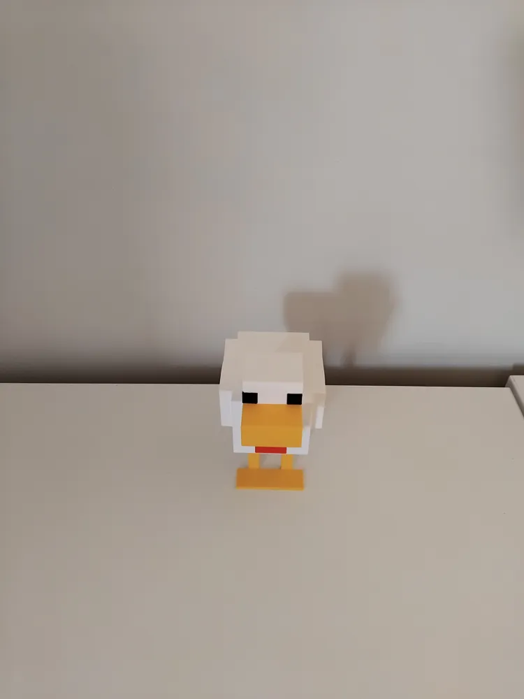 MINECRAFT CHICKEN - Free 3D Print Model - MakerWorld