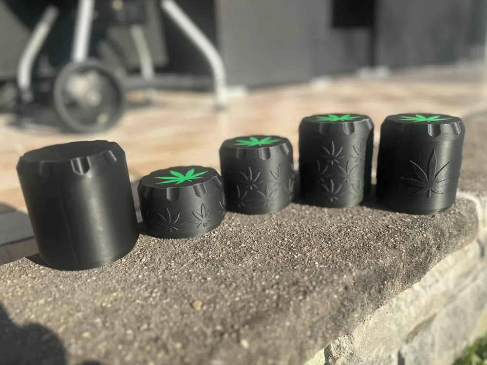 Weed-Container-80 by Solid MakerWorld: Download Free 3D Models