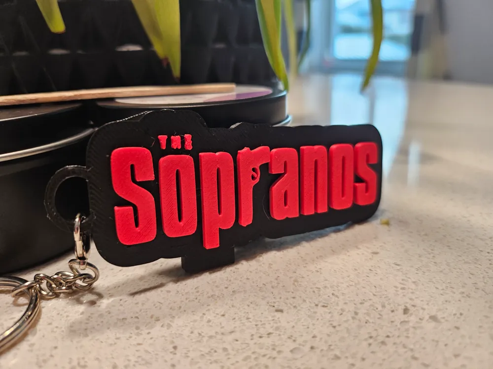 Sopranos Keychain by Tommy Gun - MakerWorld