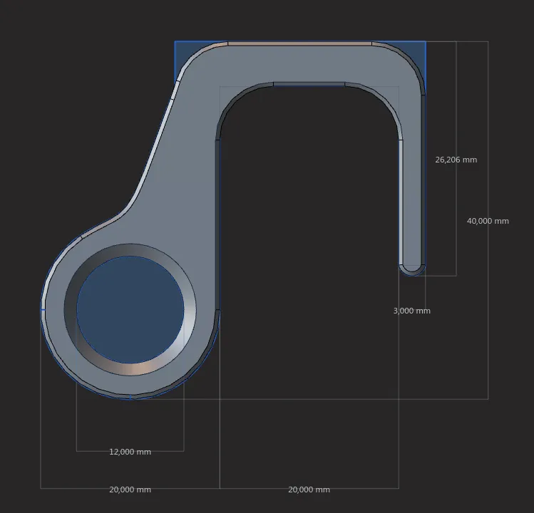 Sturdy Hook by RolltreppenMax MakerWorld: Download Free 3D Models