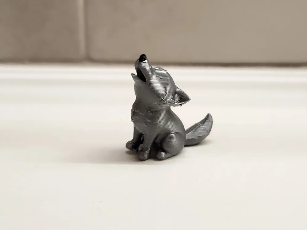Mini Wolf - Free 3D Print Model - MakerWorld