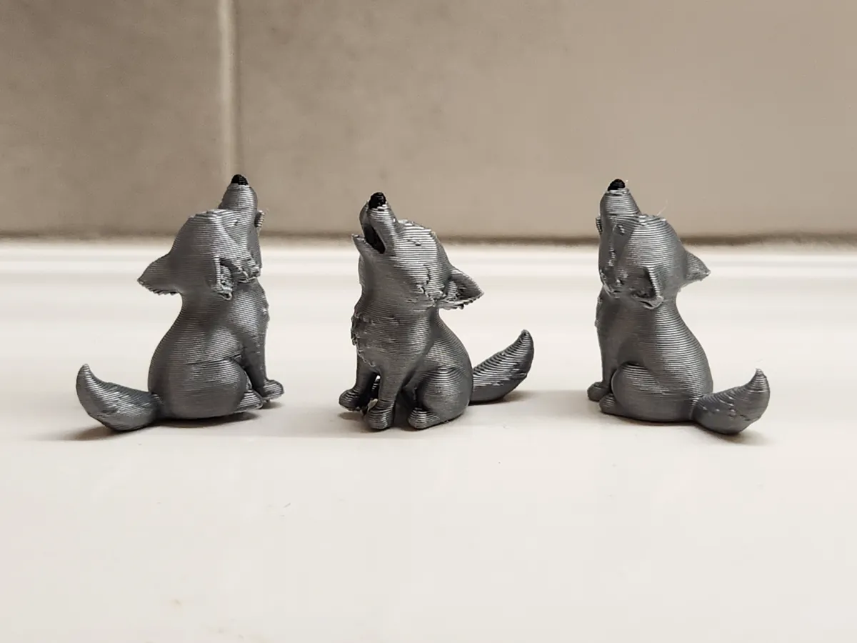 Mini Wolf - Free 3D Print Model - MakerWorld