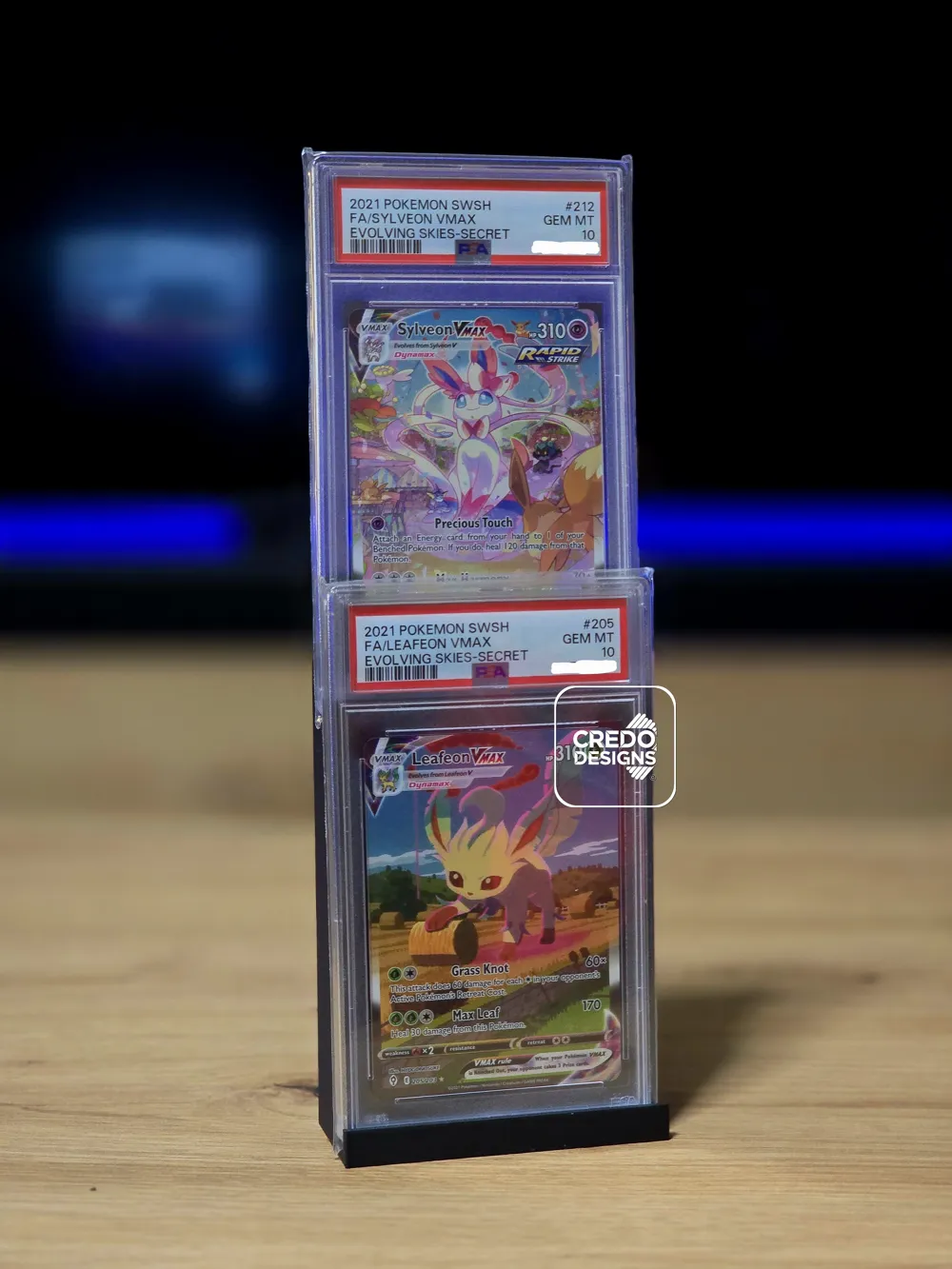 Pokémon PSA/CGC/Beckett Slab Display Stand - Free 3D Print Model ...