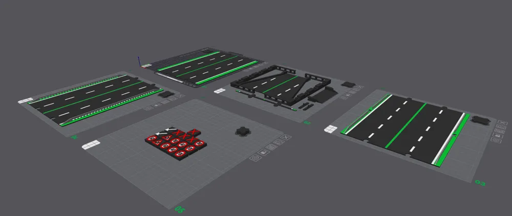 1:64 Toy Car Motorway by Tomik s Cuprou MakerWorld: Download Free 3D Models