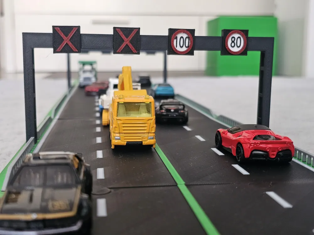 1:64 Toy Car Motorway by Tomik s Cuprou MakerWorld: Download Free 3D Models
