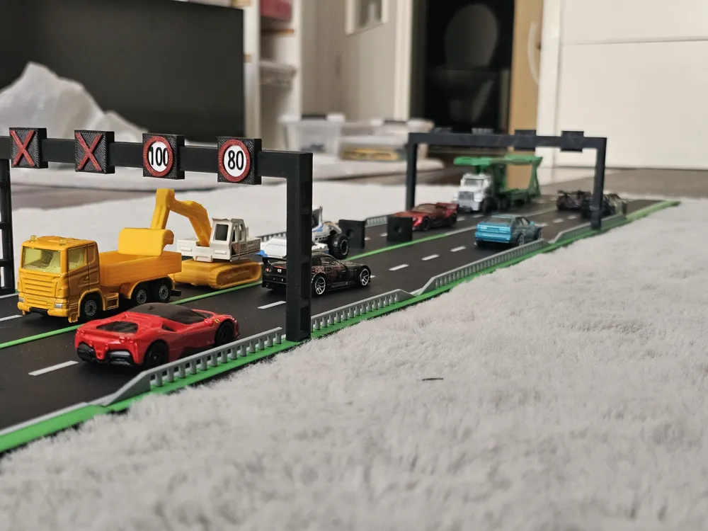 1:64 Toy Car Motorway by Tomik s Cuprou MakerWorld: Download Free 3D Models