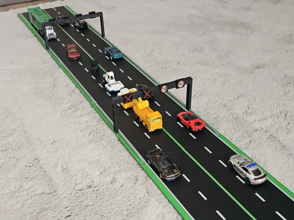1:64 Toy Car Motorway by Tomik s Cuprou MakerWorld: Download Free 3D Models