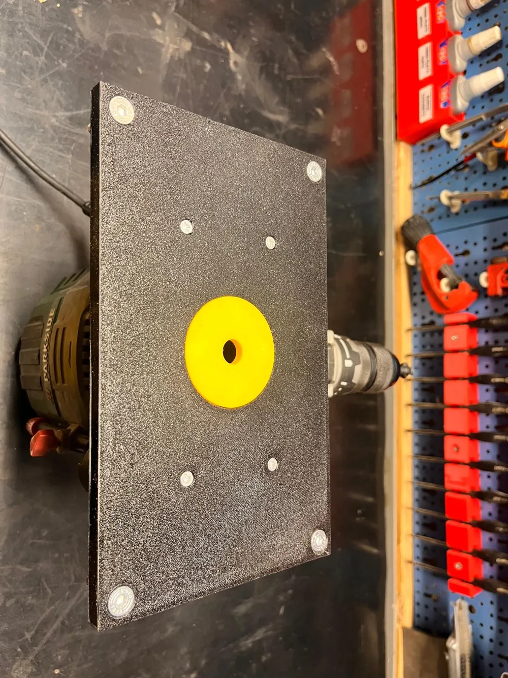 Parkside Router Plate by DomeMakerWorld: Download Free 3D Models