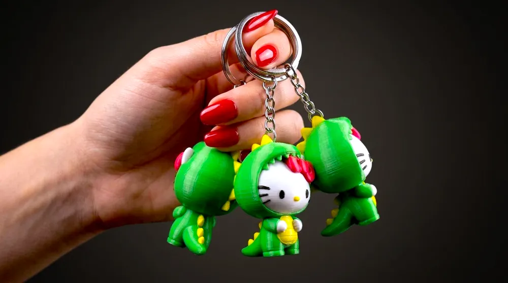 Dinosaur Kitty - Free 3D Print Model - MakerWorld