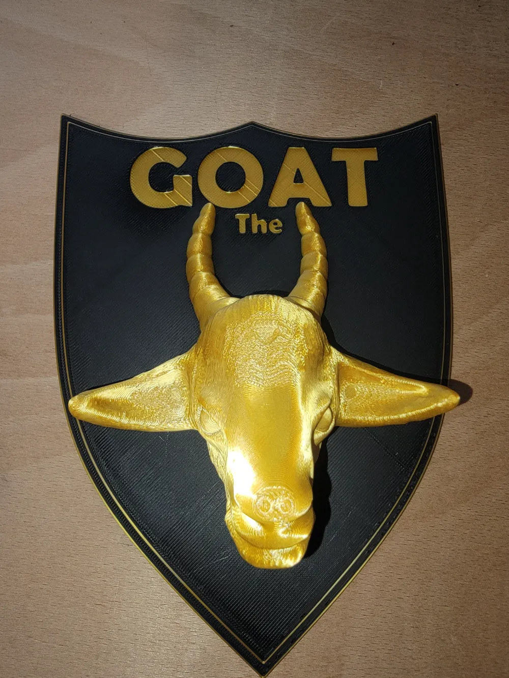 The GOAT Trophy - Greatest Of All Time! by hYPERfOCUS - MakerWorld