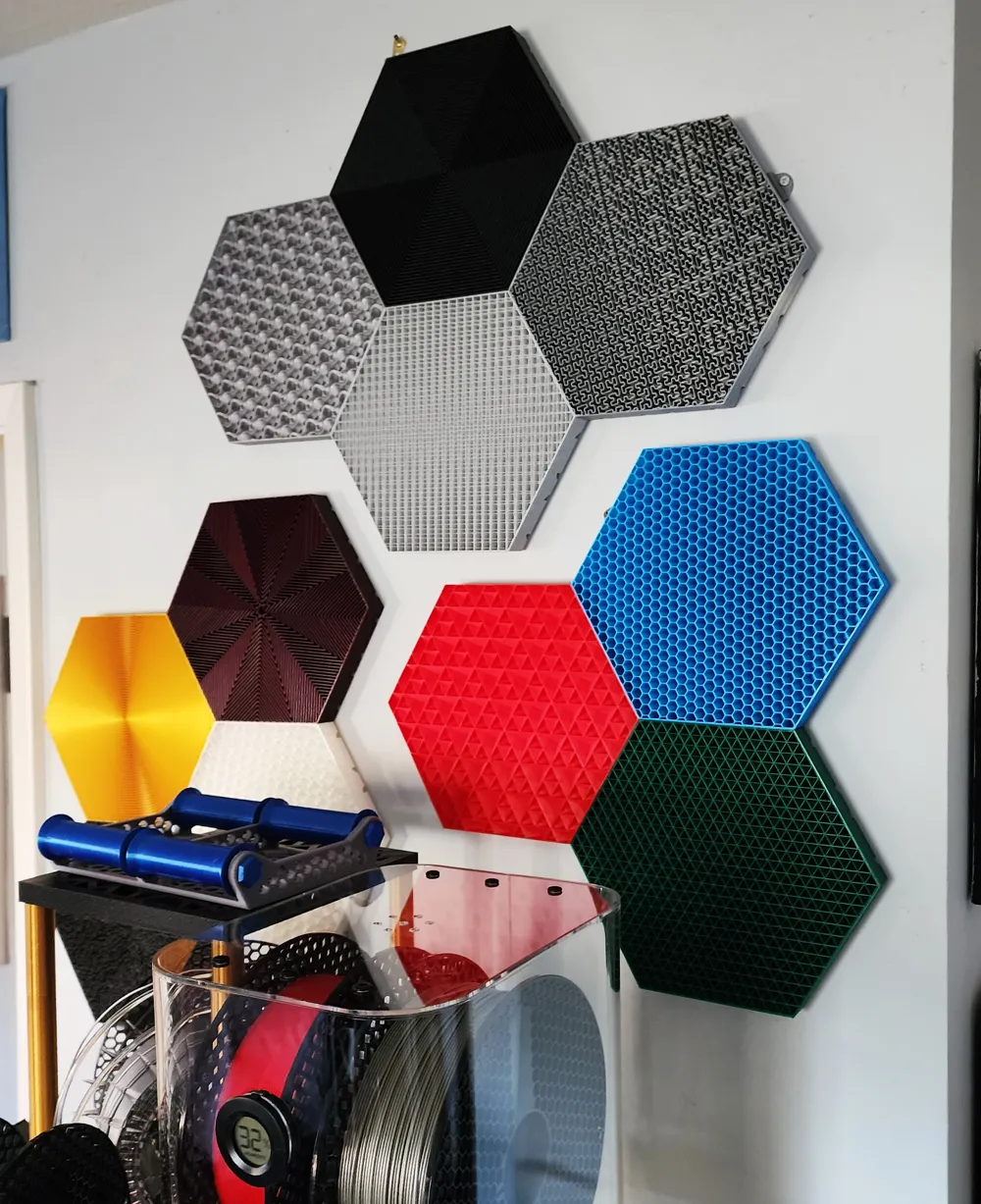 Modular infill wall decor project ⬡ by TripleGWorkshop - MakerWorld