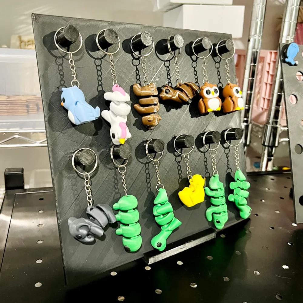 Keychain Display Stand by TheWhimsicalCurio MakerWorld: Download Free ...