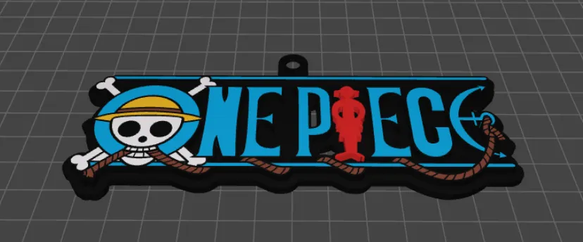 One Piece Keychain by Lofe - MakerWorld