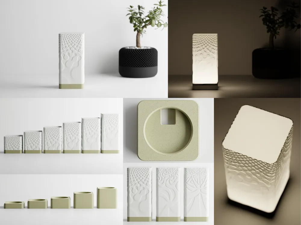 LED Lamp Pattern - LED Kit 001 - Free 3D Print Model - MakerWorld