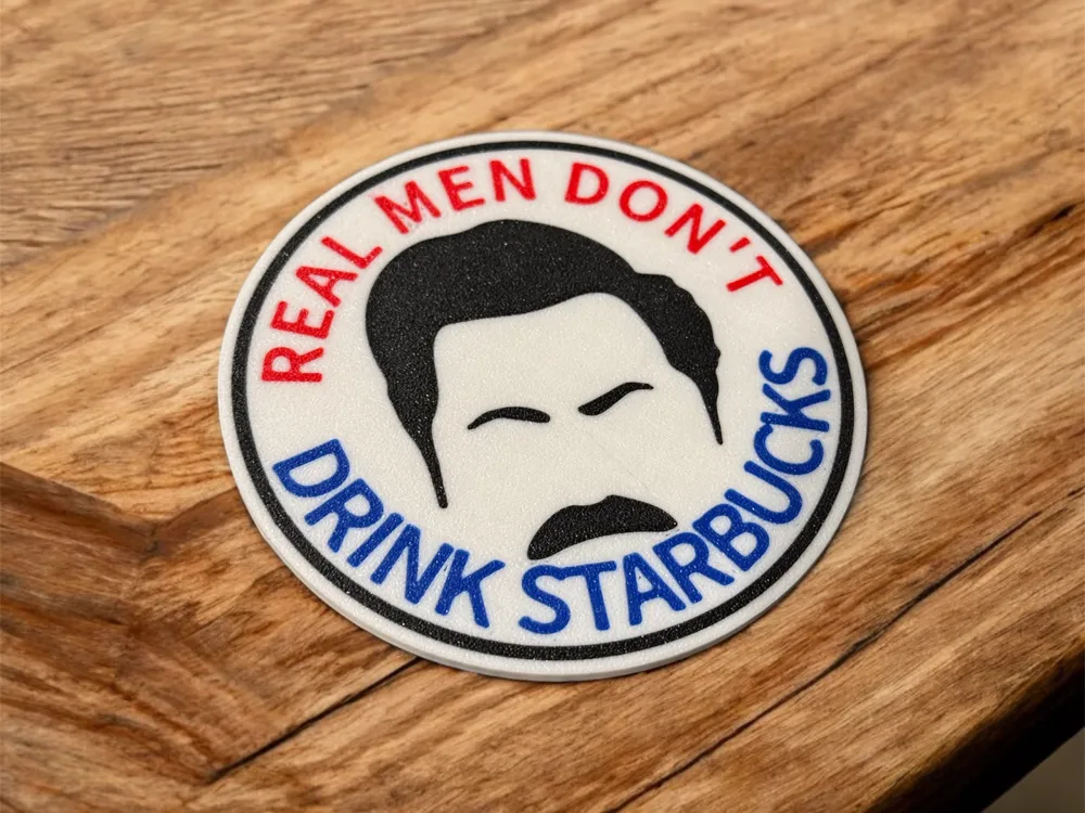 Ron Swanson Coffee by KJK Designs - MakerWorld