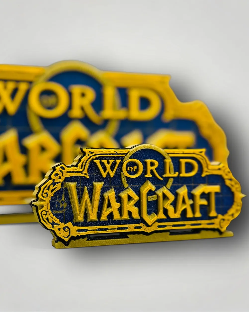World of Warcraft Logo Display Stand by GoronenDruck MakerWorld ...