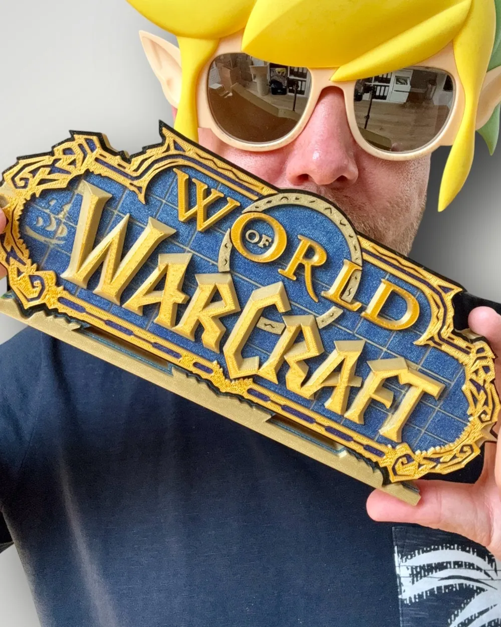 World of Warcraft Logo Display Stand by GoronenDruck MakerWorld ...