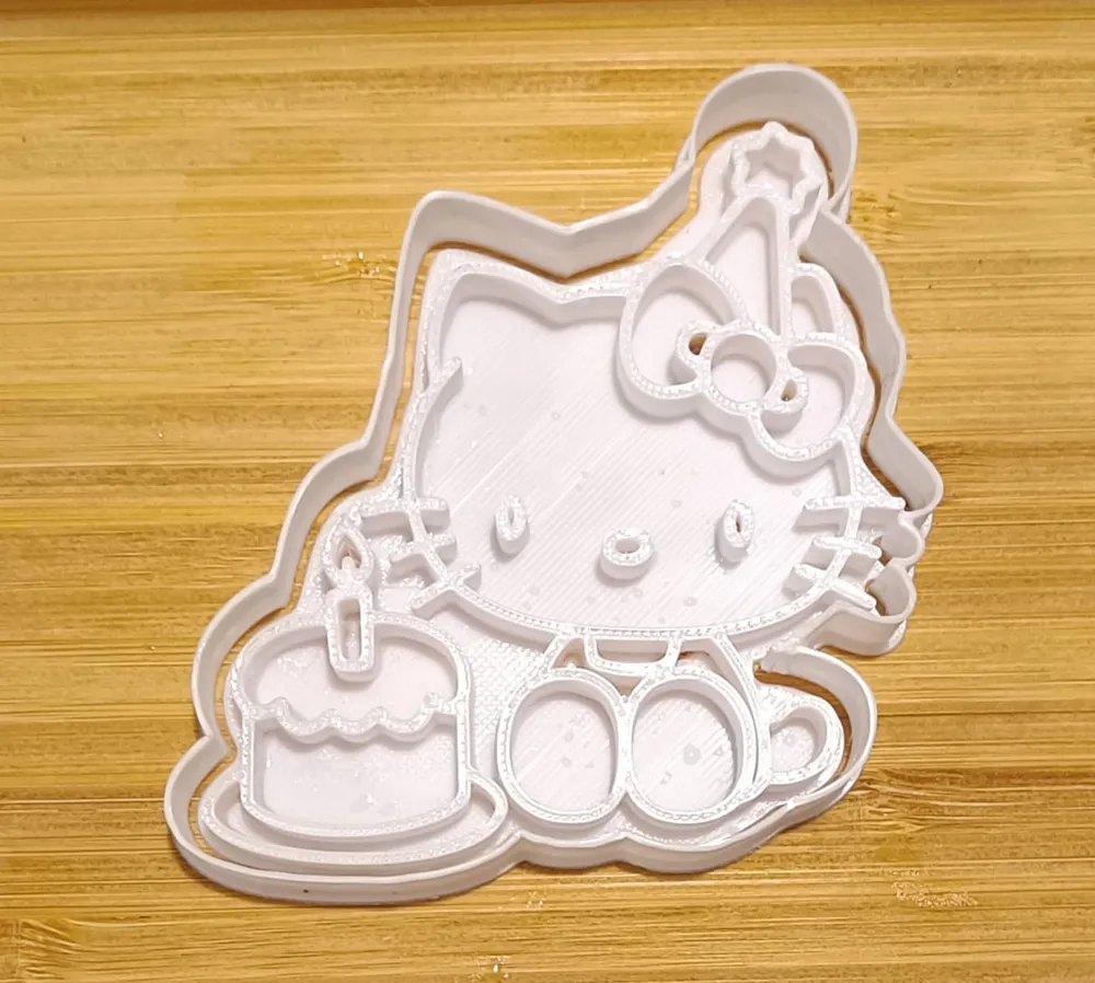 Hello Kitty cookie cutter collection by 3D Bears MakerWorld: Download ...