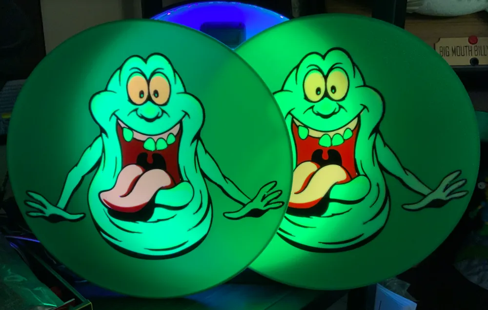 Ghostbusters Slimer UV Glow Filament Light Box by MZip - MakerWorld
