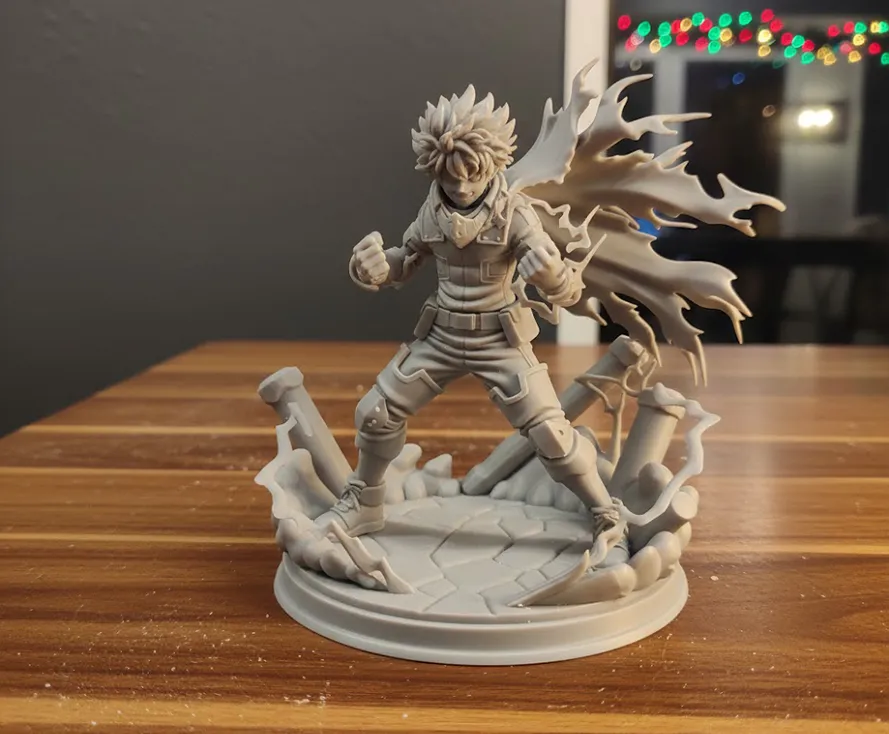 Midoriya Izuku - My Hero Academia 3D Action Figure - Free 3D Print ...