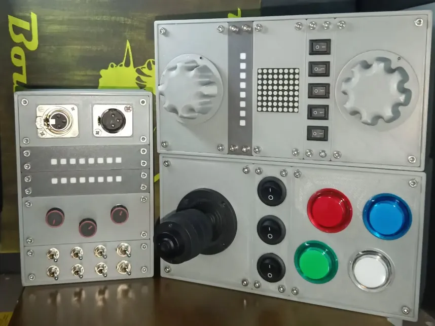 Modular control panel by boutsman MakerWorld: Download Free 3D Models