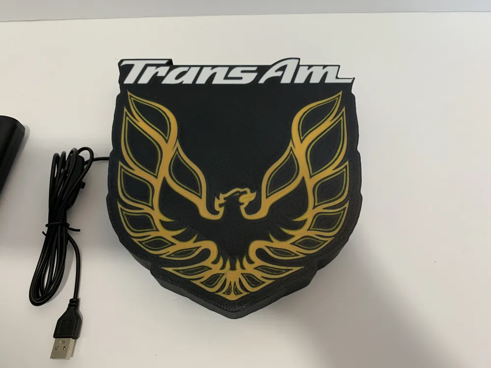 Pontiac Firebird Trans Am 1977 Lightbox by MattInDetroit MakerWorld: Download Free 3D Models