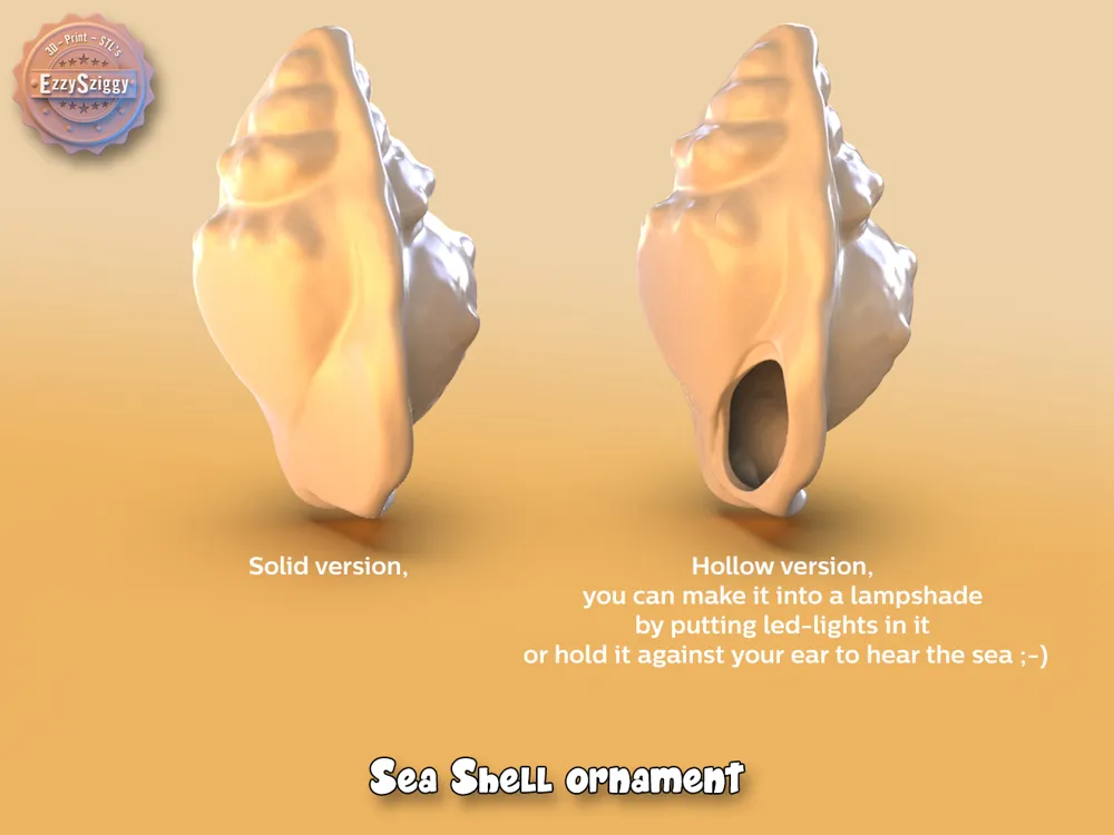 Sea Shell by EzzySziggy - MakerWorld