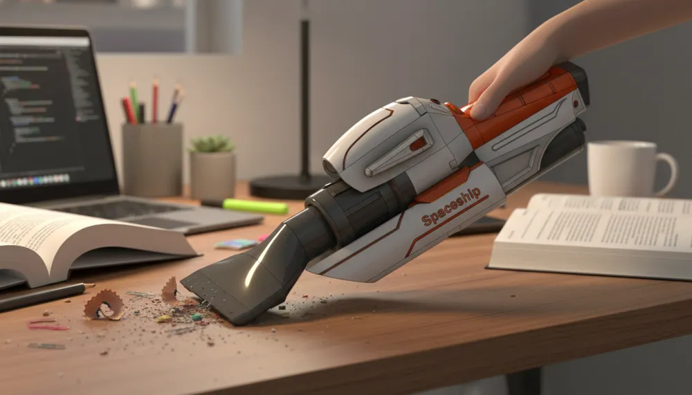 SPACE VACUUM CLEANER - Free 3D Print Model - MakerWorld
