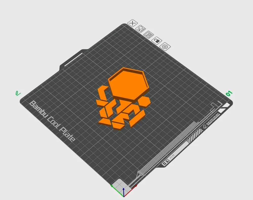 Hexagonal puzzle by keppler_alpha - MakerWorld