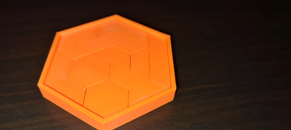 Hexagonal puzzle by keppler_alpha - MakerWorld