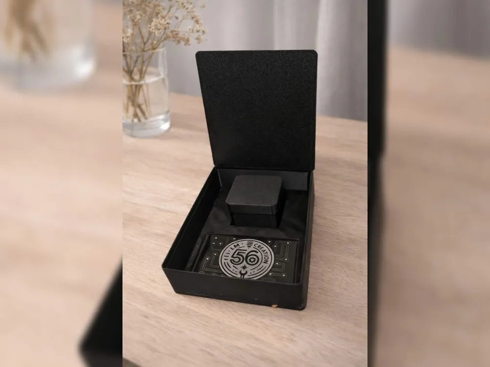 Jewelry box, case, business card and A5 flyer - Free 3D Print Model ...