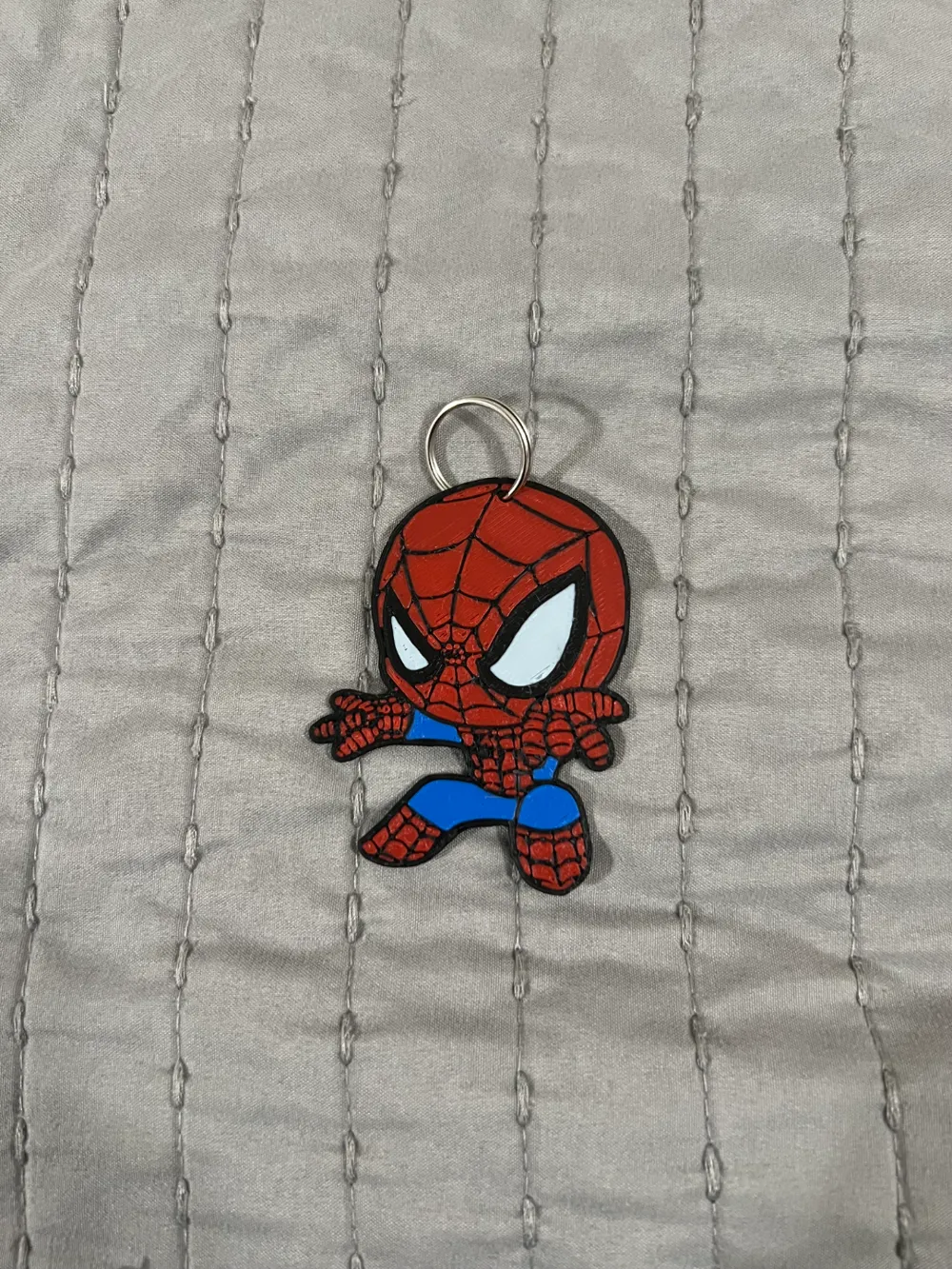 Spiderman keychain by NateMcknugget - MakerWorld