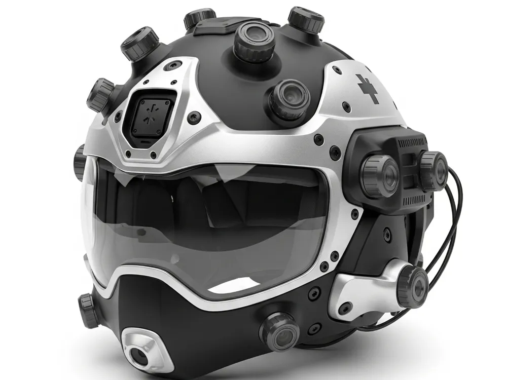cybernetic helmet by Venturi_one MakerWorld: Download Free 3D Models