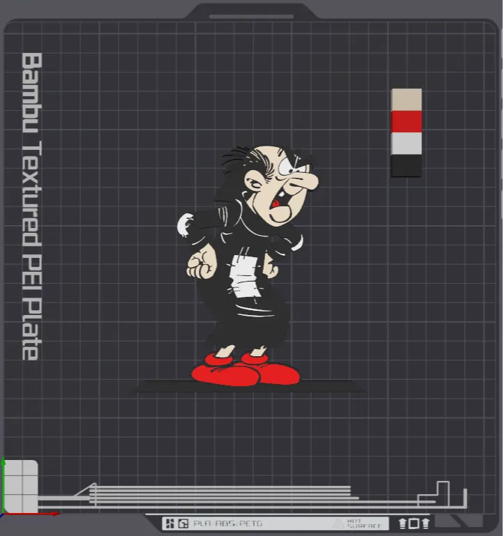 Gargamel Table Stand by 5kyrunn3rMakerWorld: Download Free 3D Models