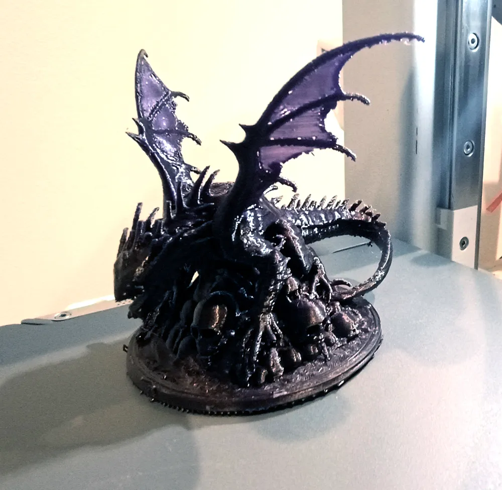 Death Dragon Reborn by GlazGarage MakerWorld: Download Free 3D Models