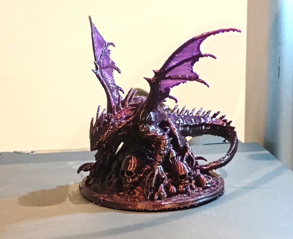 Death Dragon Reborn by GlazGarage MakerWorld: Download Free 3D Models