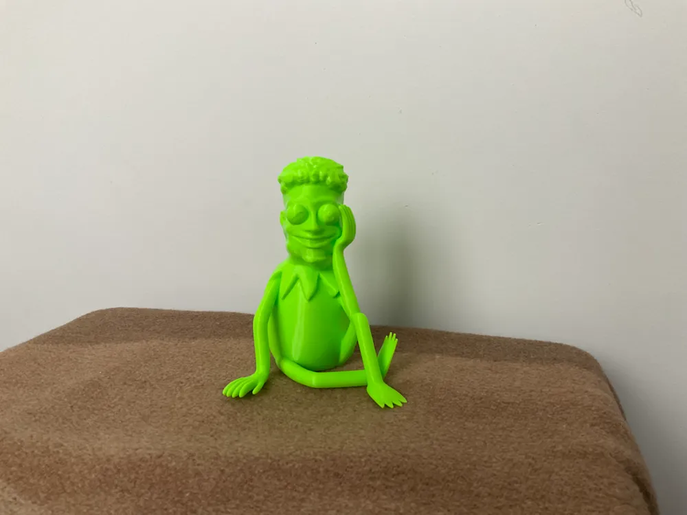 kermit mahomes - Free 3D Print Model - MakerWorld