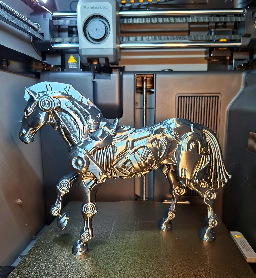 Steampunk Horse - Year of the Horse - Free 3D Print Model - MakerWorld