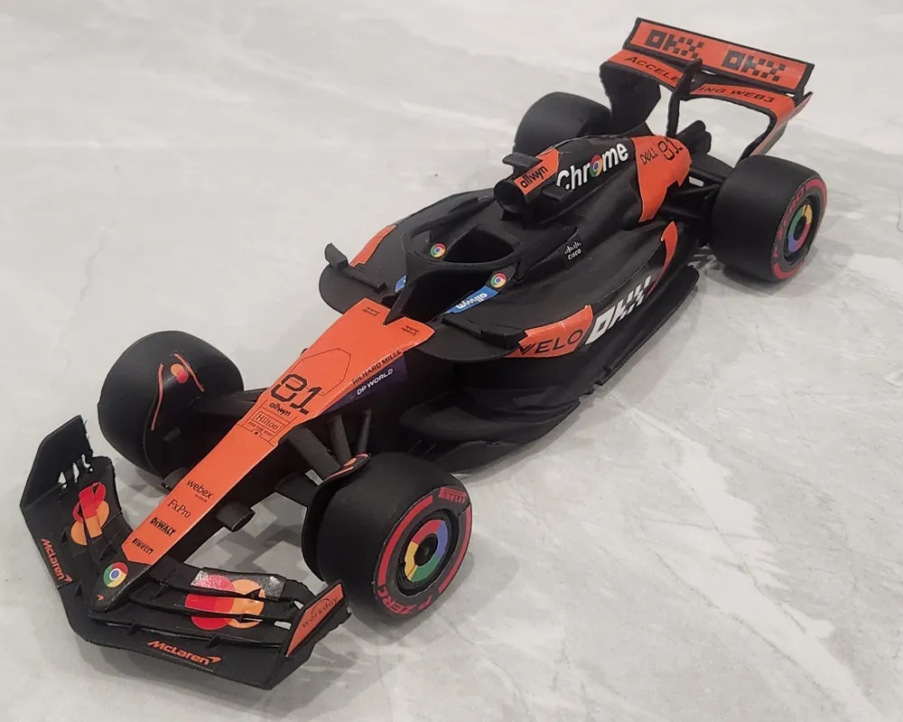 2025 F1 Car by Dezain 3D MakerWorld: Download Free 3D Models