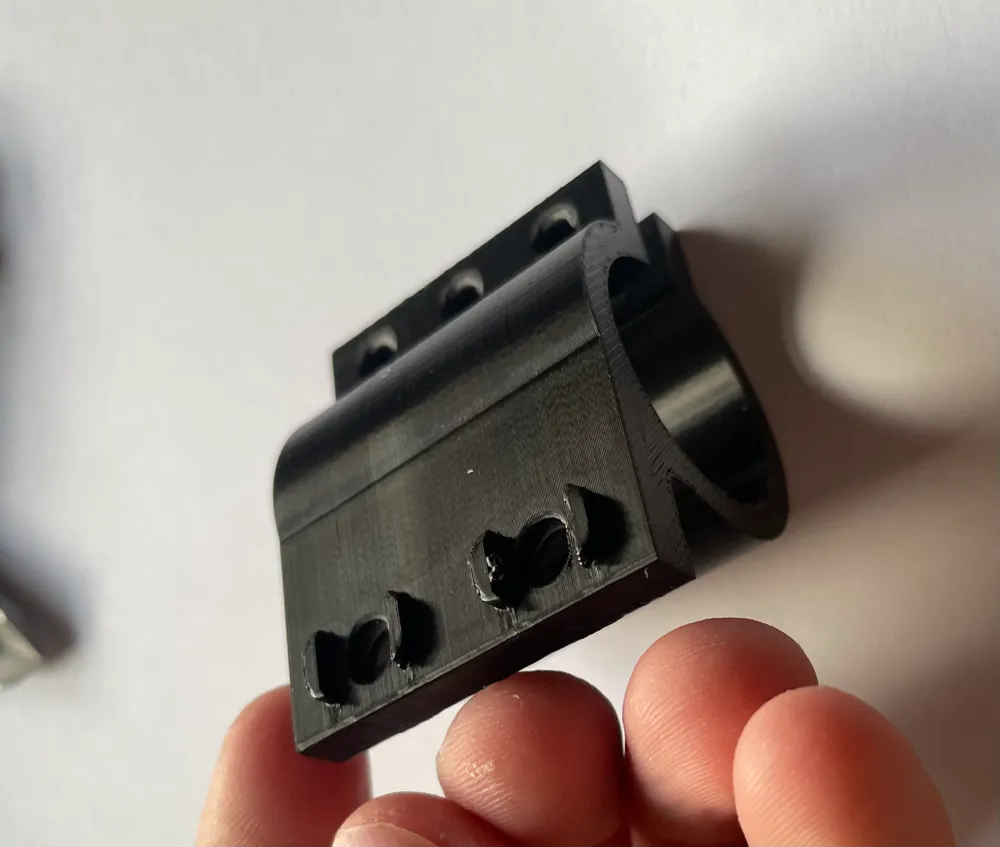 MLOK flashlight mount by Jens Nykaer MakerWorld: Download Free 3D Models