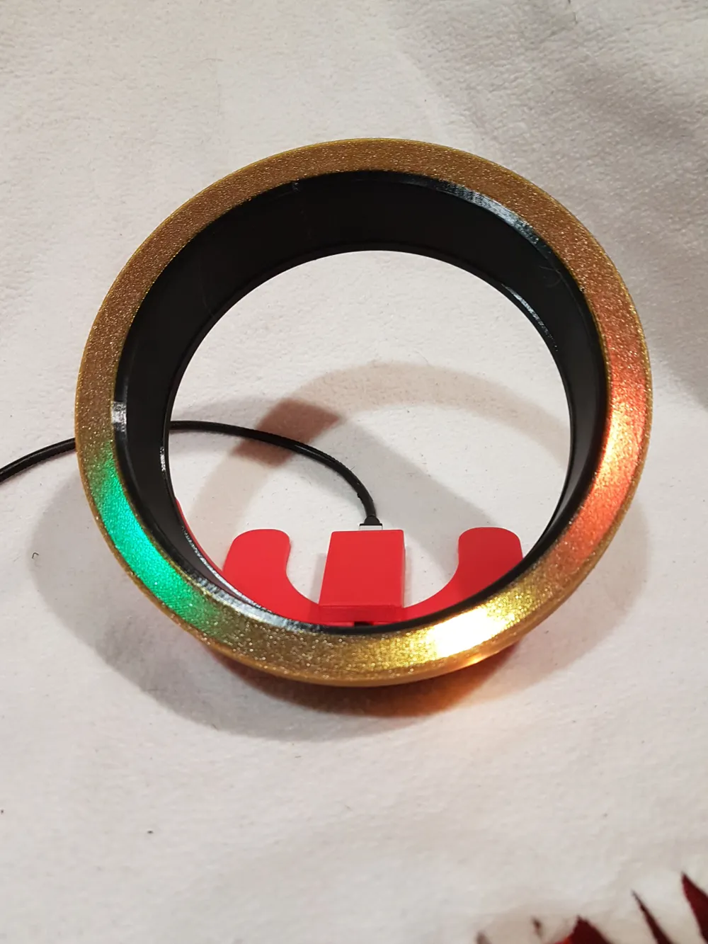 Lord of the rings Ring LED Clock - light by CvH MakerWorld: Download ...