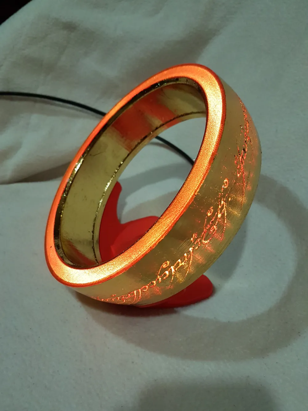 Lord of the rings Ring LED Clock - light by CvH MakerWorld: Download ...