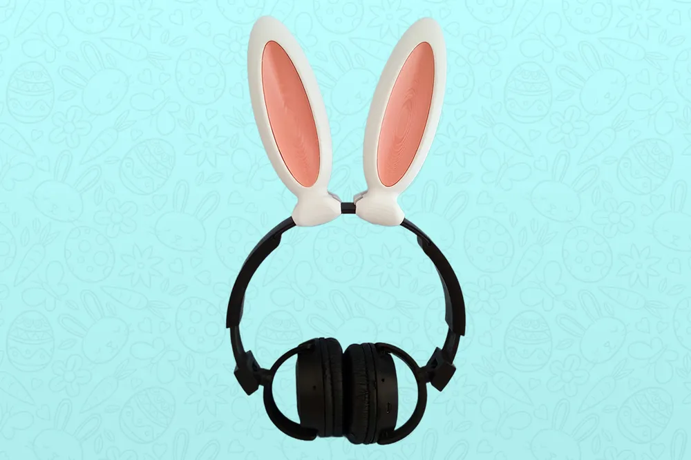 Bunny Ears for your headset headphone by jajaum3d - MakerWorld