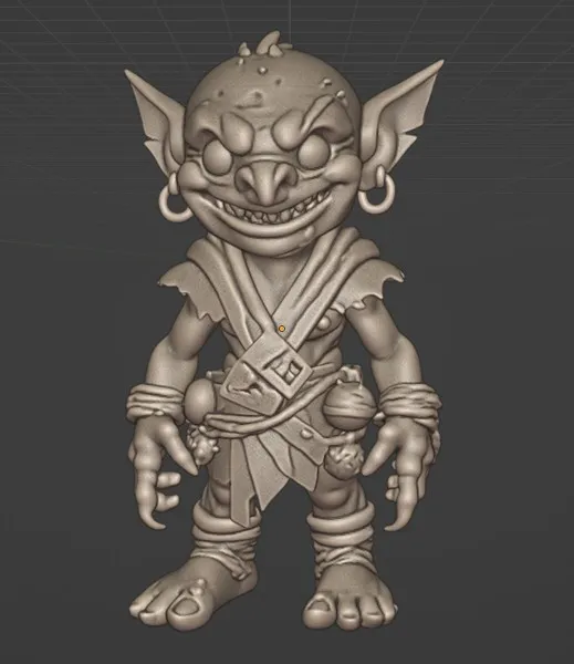 DnD Goblin Miniature – Fantasy Creature by Redsing_ART MakerWorld ...