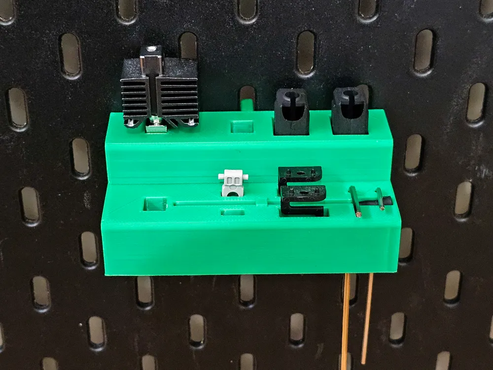 Bambu Lab P1P & X1C Accessories Tray Skadis Mount for IKEA Skadis ...