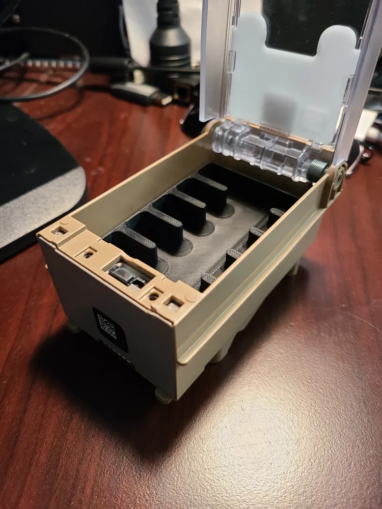1ml Ampoule Tray for a Single 1x1 Pyxis CUBIE by EnemyCube - MakerWorld