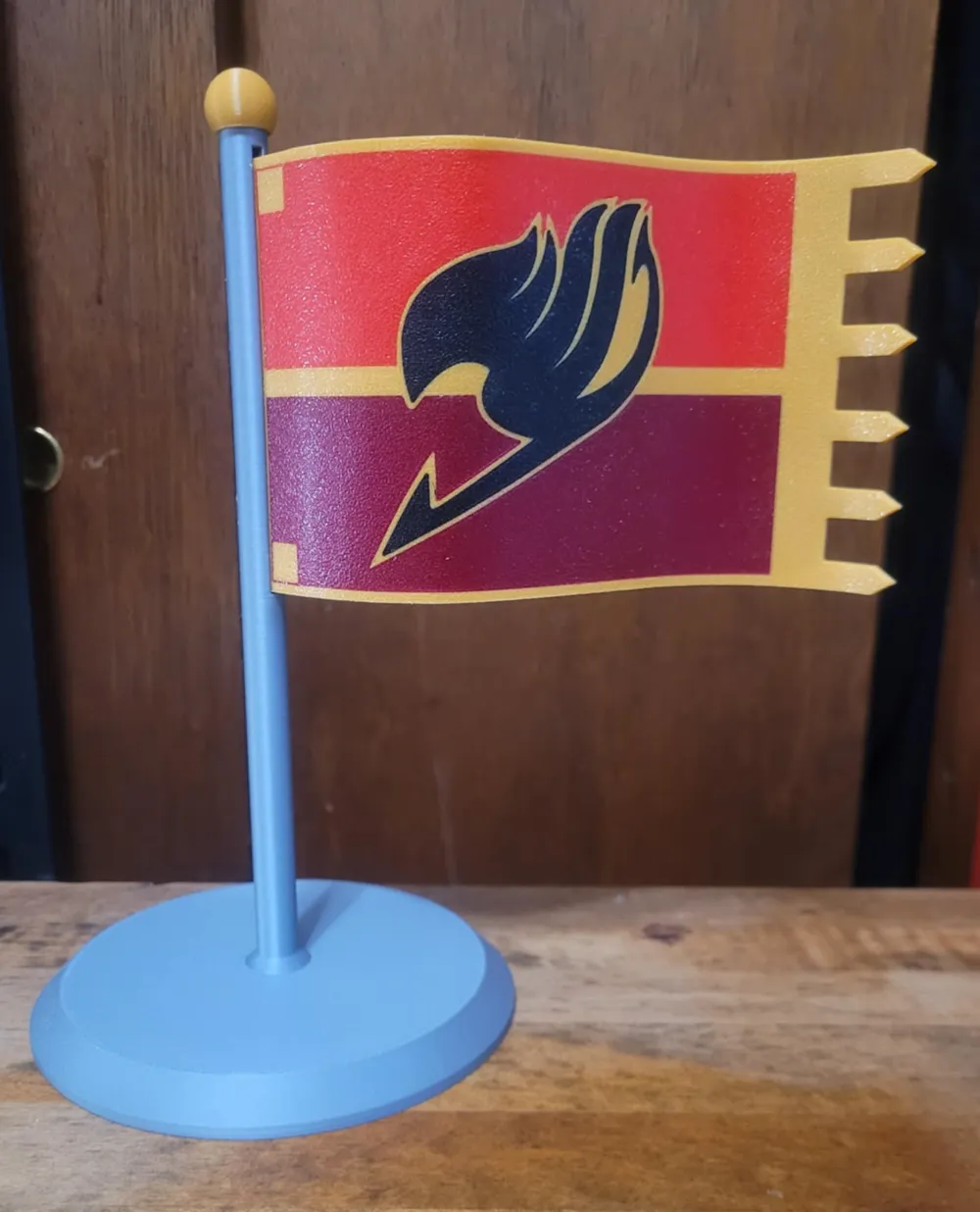 Flag from the Anime series Fairy tail by smwoodcrafts - MakerWorld
