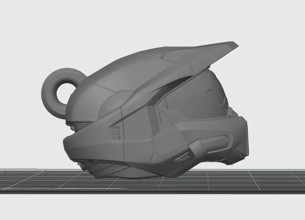 Casco de Master Chief de Halo Infinite - llavero - Modelo de impresión ...