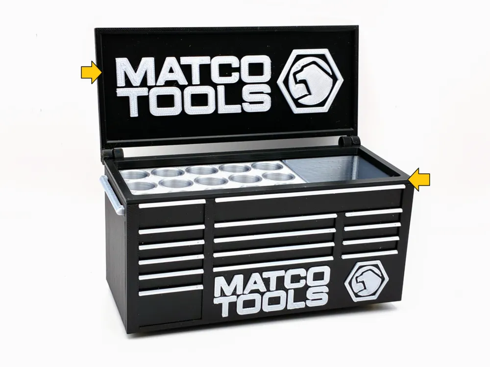 Lid – Matco tools Inspired desk toolbox organizer by Mrtk1970 ...