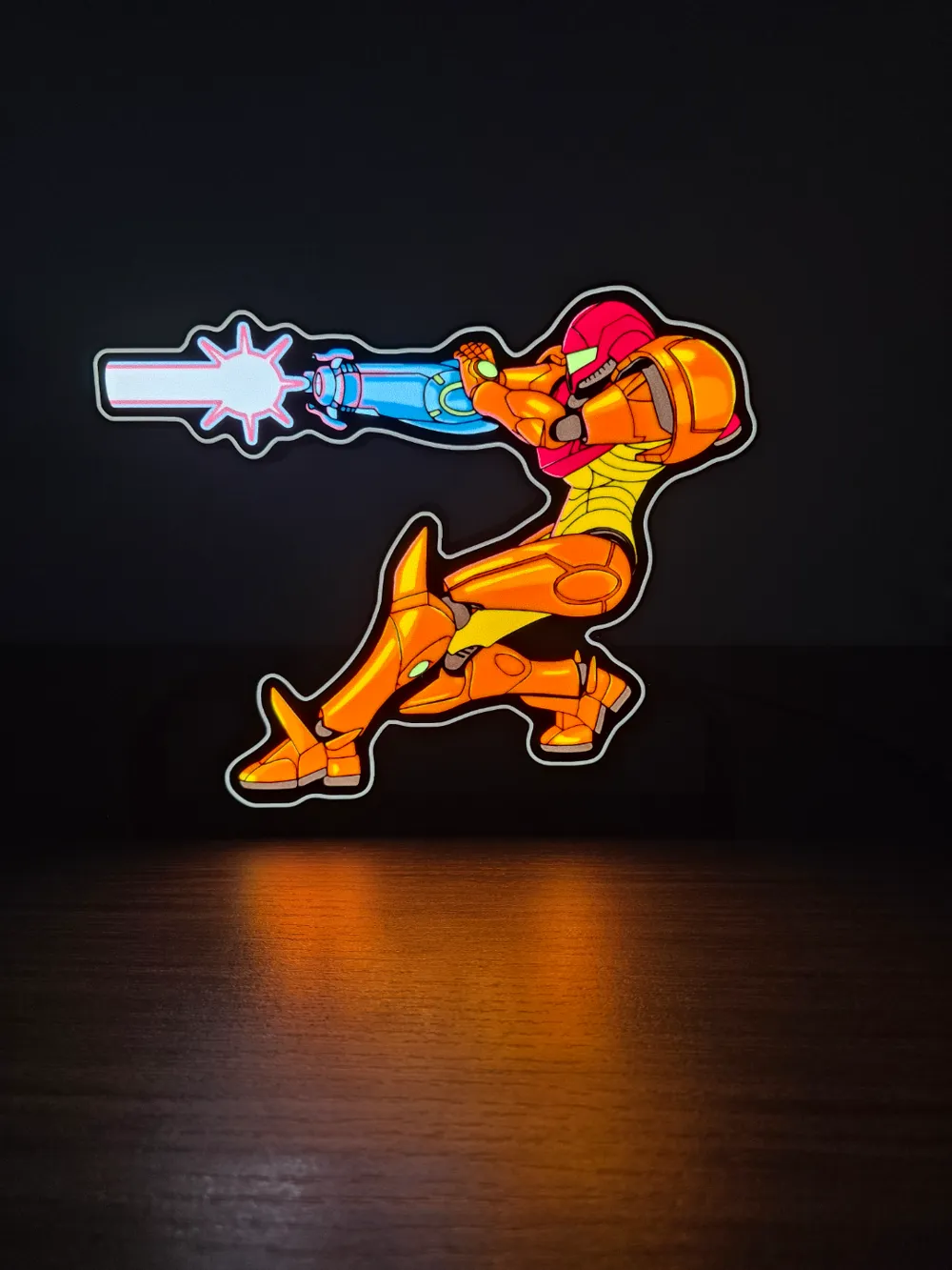 Metroid Beam Lightbox by 3D Geek MakerWorld: Download Free 3D Models